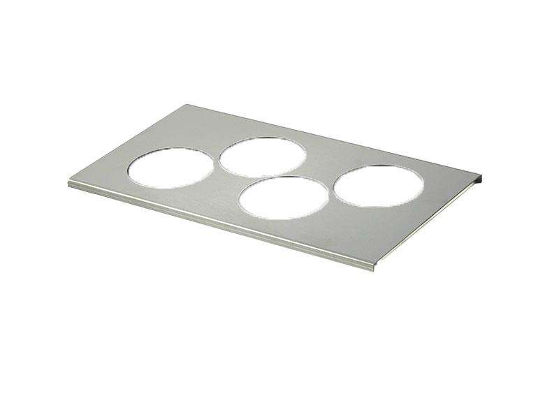 FIFO Bottle - Bottle organizer for gn1/3 - for 4 fifo bottles 709ml