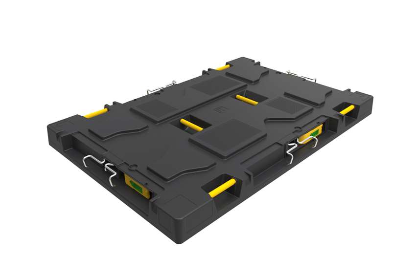 Loadhog - Pallet lid 1222x822x118mm - Euro - - 2 straps