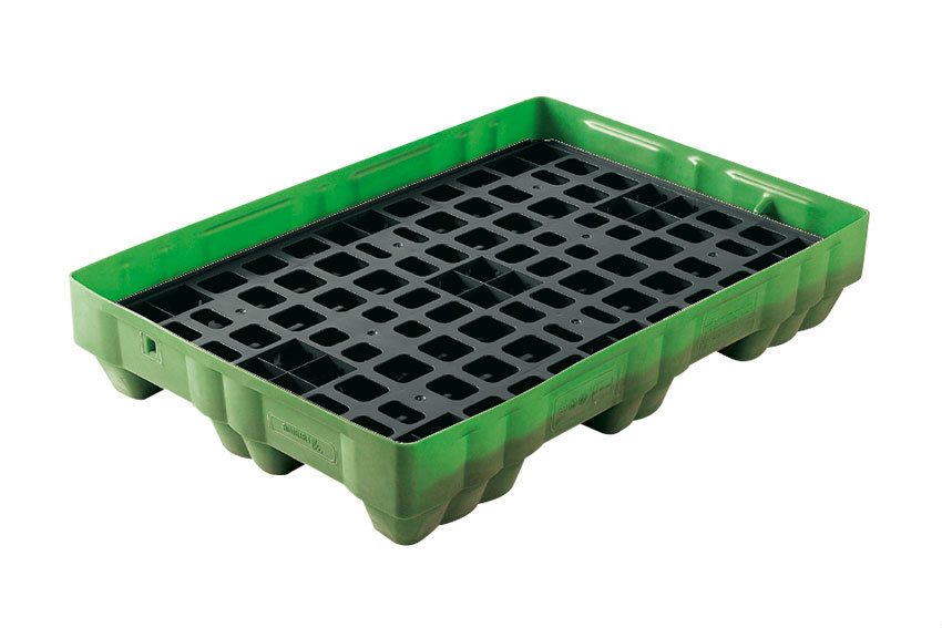 Qubb - Sump pallet with grid - Sump- and spillpallets