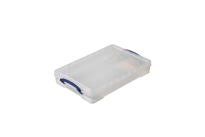 Really Useful Box - Boîte transparente 10l empilable sur le couvercle ...
