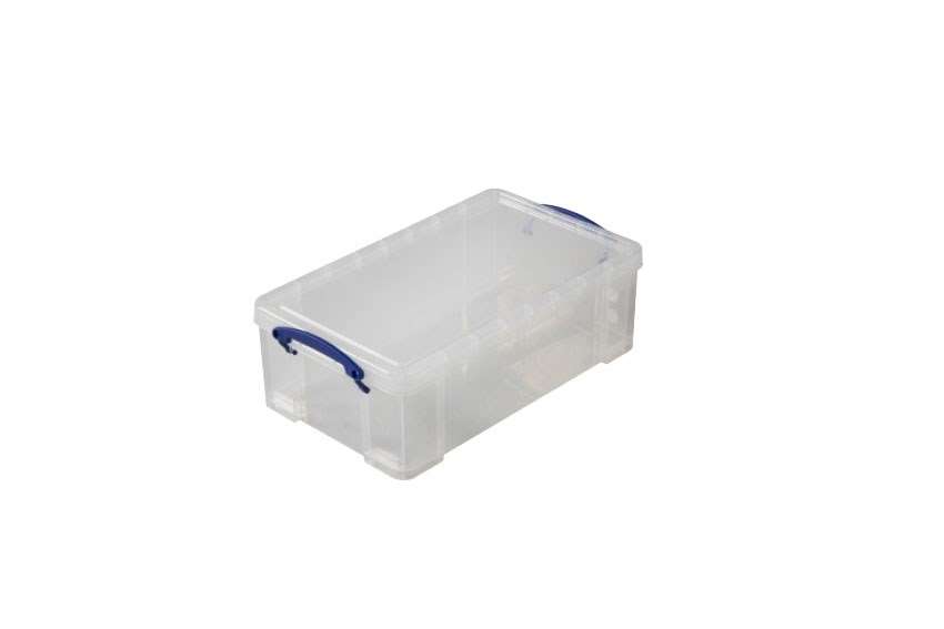 Really Useful Box - Transparent box 12l stackable on included lid
