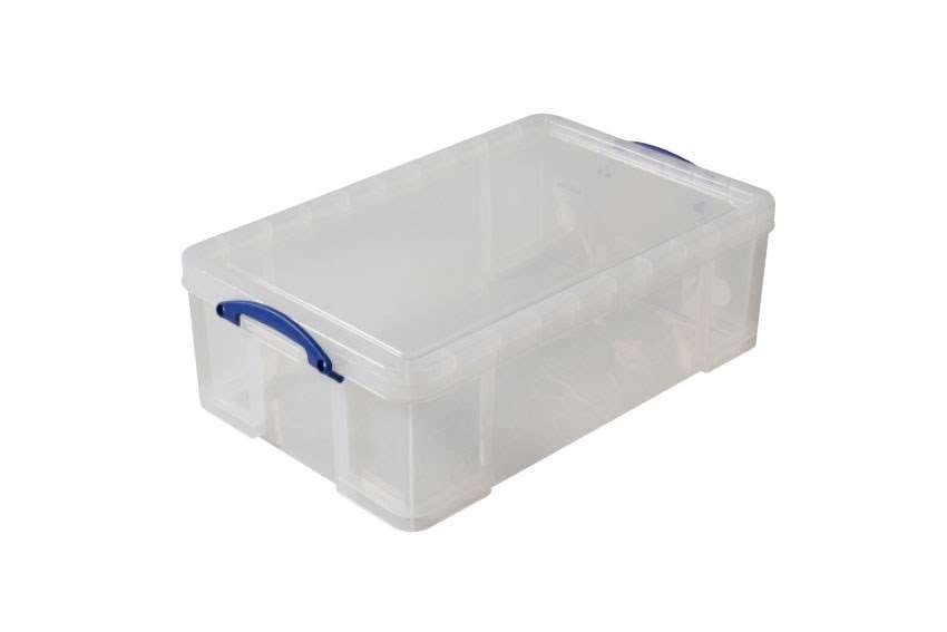 Really Useful Box - Transparent box 50l stackable on included lid