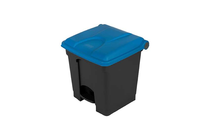 Probbax - Rectangular step-on waste bin 30l